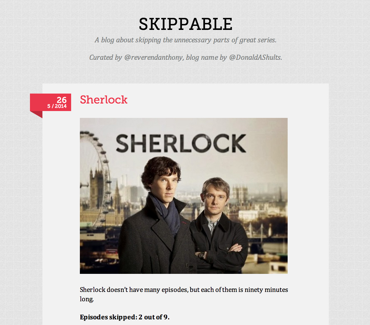 Skippable vous fait zapper les épisodes de séries inutiles | Spotern