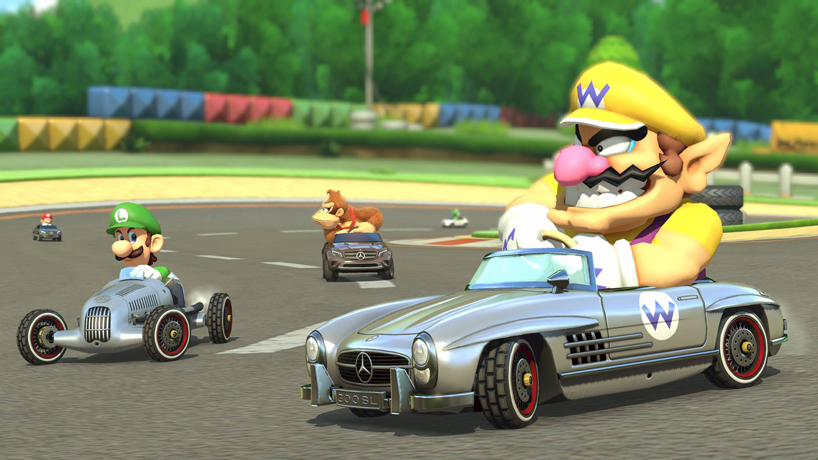 Mario au volant d’une Mercedes Benz ! | Spotern