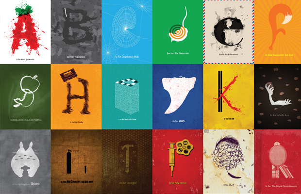 Illustration : l’alphabet du cinéma | Spotern