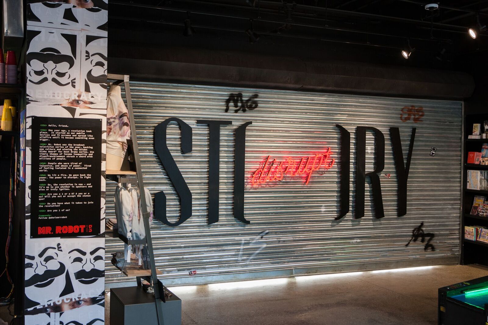 À New York, un concept store pour les fans de Mr. Robot ! | Spotern