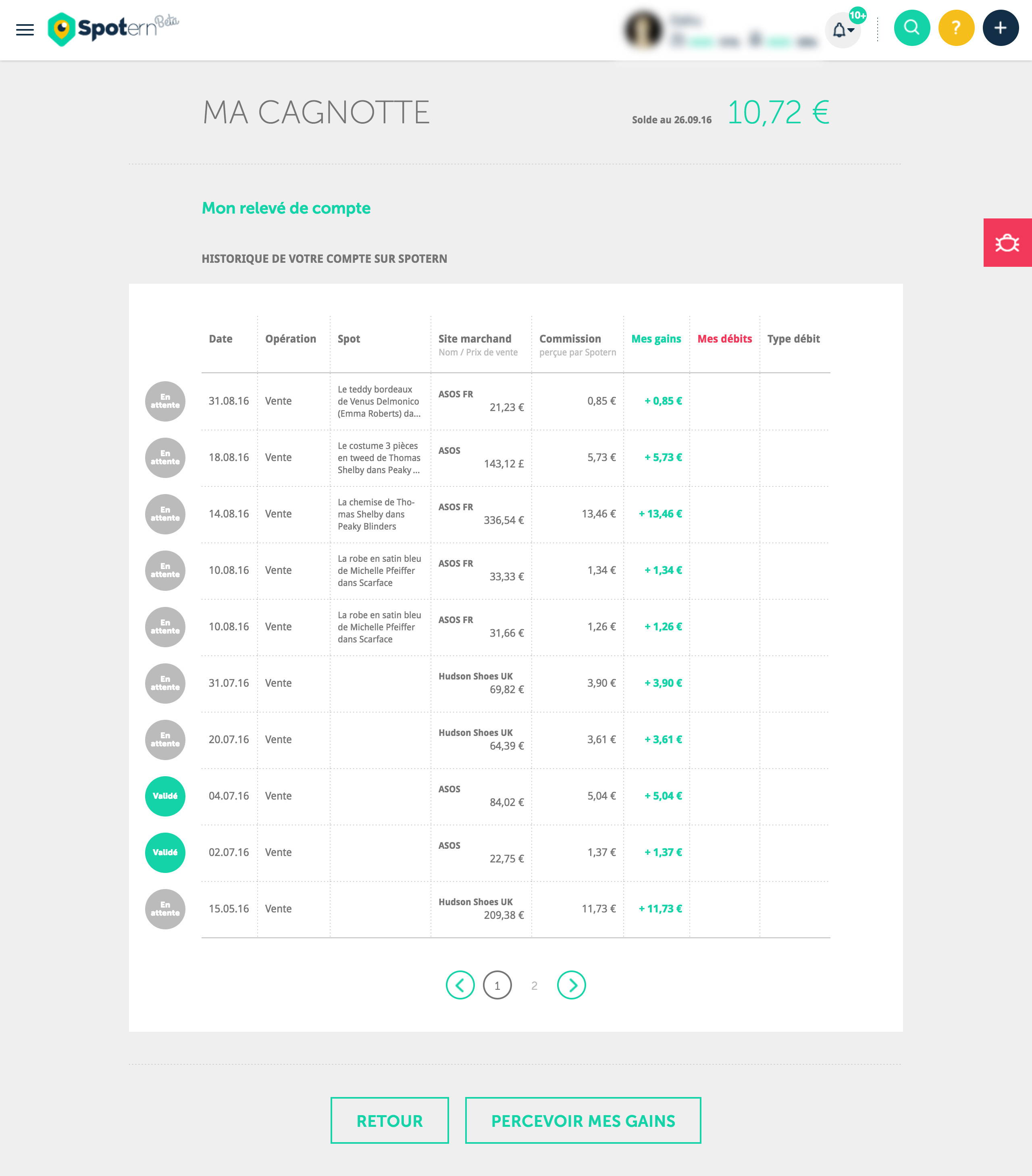 Comprendre le fonctionnement de ma cagnotte sur Spotern ? | Spotern